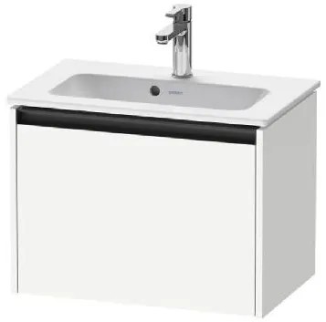 Duravit Ketho.2 - Umyvadlová skříňka 440x610x390 mm, 1 zásuvka, matná bílá K25055018180000