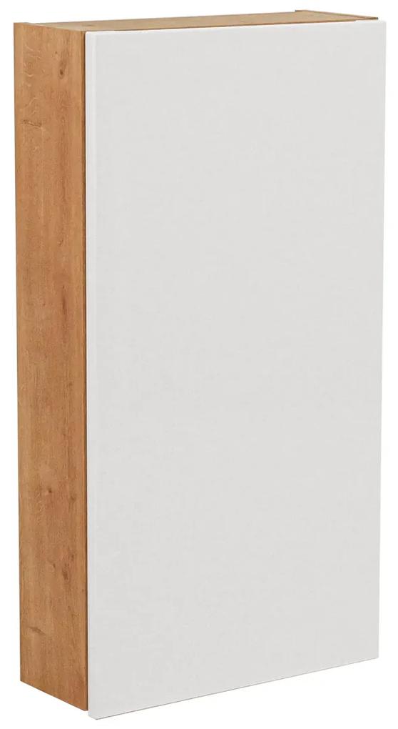 Koupelnová sestava MONAKO WHITE OAK Monako: Závěsná skříňka 830 - 75 x 40 x 15,6 cm