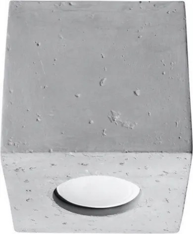 Stropní svítidlo SOLLUX Quad GU10 1x40W bez zdroje SL.0489 beton