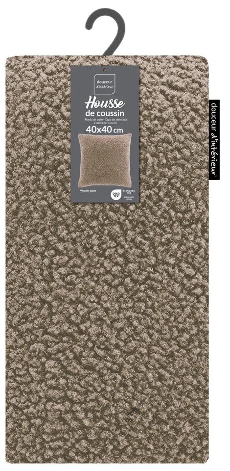Povlak na polštář s beránkem 40x40 cm Woolen – douceur d'intérieur