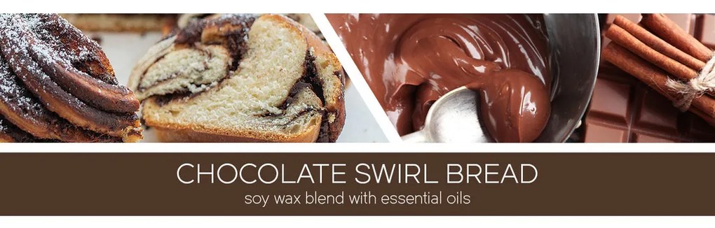 Goose Creek Candle svíčka Chocolate Swirl Bread, 411 g