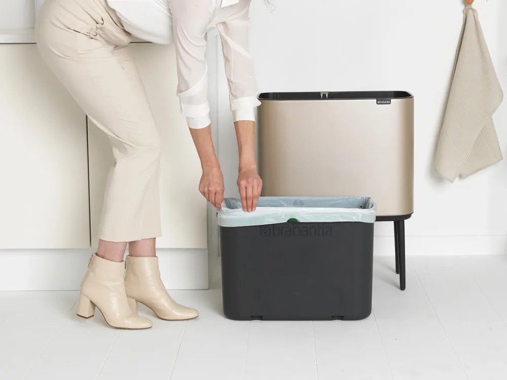 Brabantia BO Touch Bin champagne