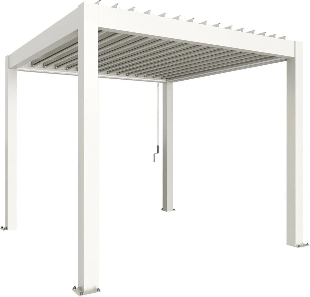 Biohort Pergola 3 x 3 bílá 312 x 312 cm