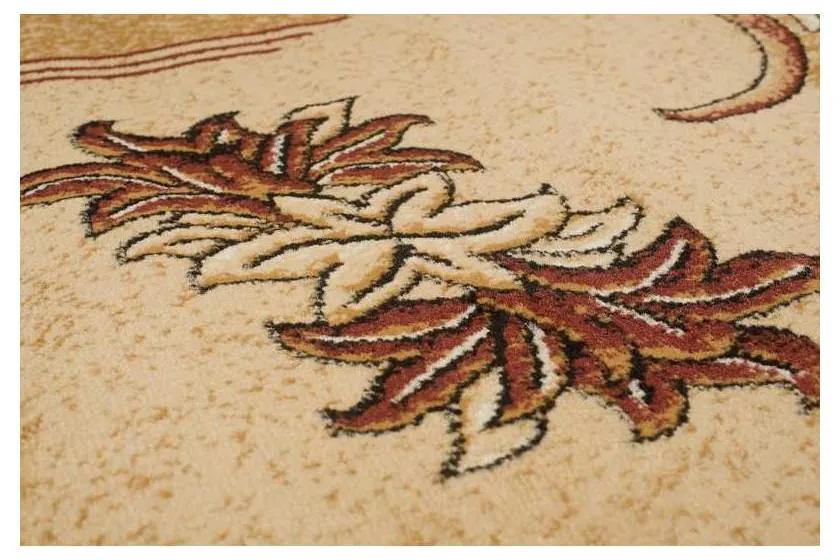 Kusový koberec PP Pugli hnědý 60x100cm