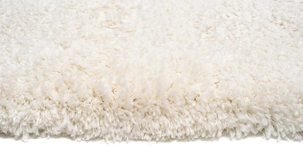 Měkký bílý koberec Šířka: 80 cm | Délka: 150 cm