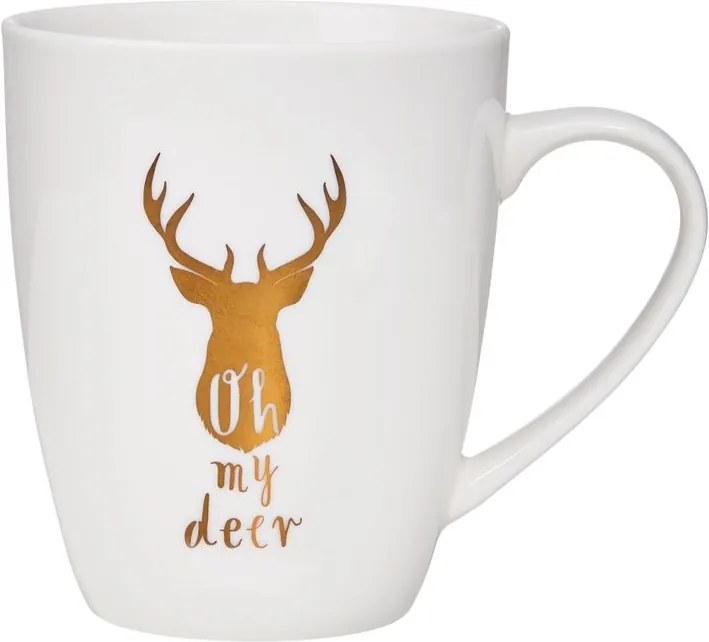 Butlers WHITE XMAS Hrnek "Oh my deer" 350 ml