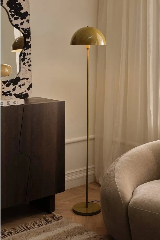 Khaki kovová stojací lampa (výška 160 cm) Morris – Ellos Home