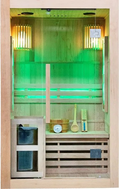 BPS-koupelny Finská sauna Relax HYD-3938 120x105, 1-2 osoby
