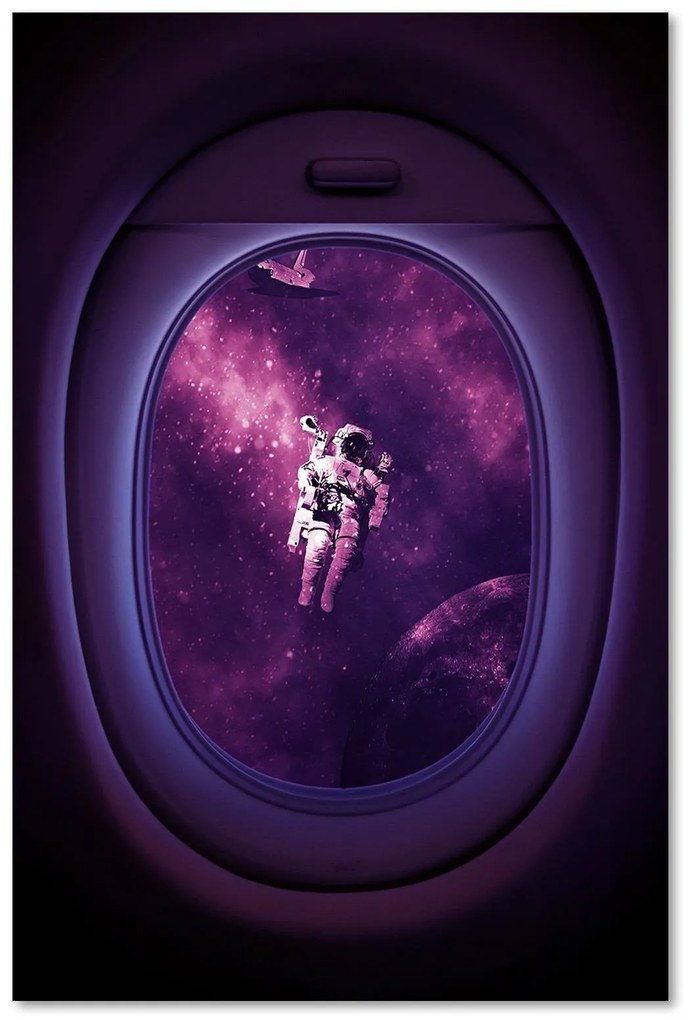 Gario Obraz na plátně Vesmír z okna letadla - Gab Fernando Rozměry: 40 x 60 cm