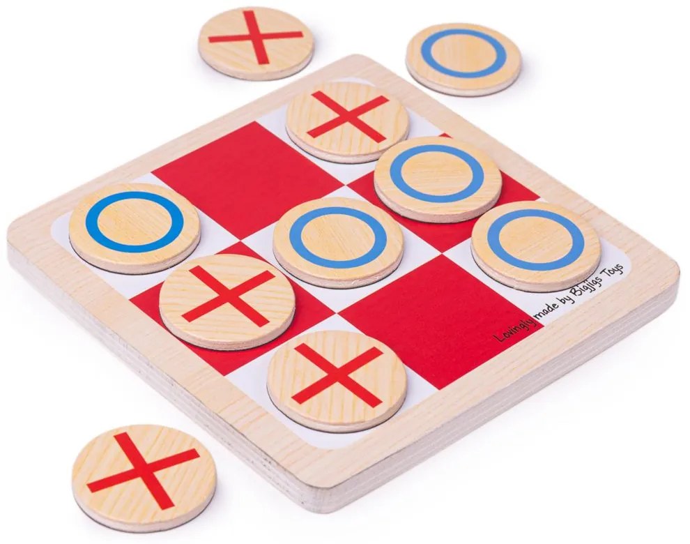 Bigjigs Toys Dřevěné piškvorky