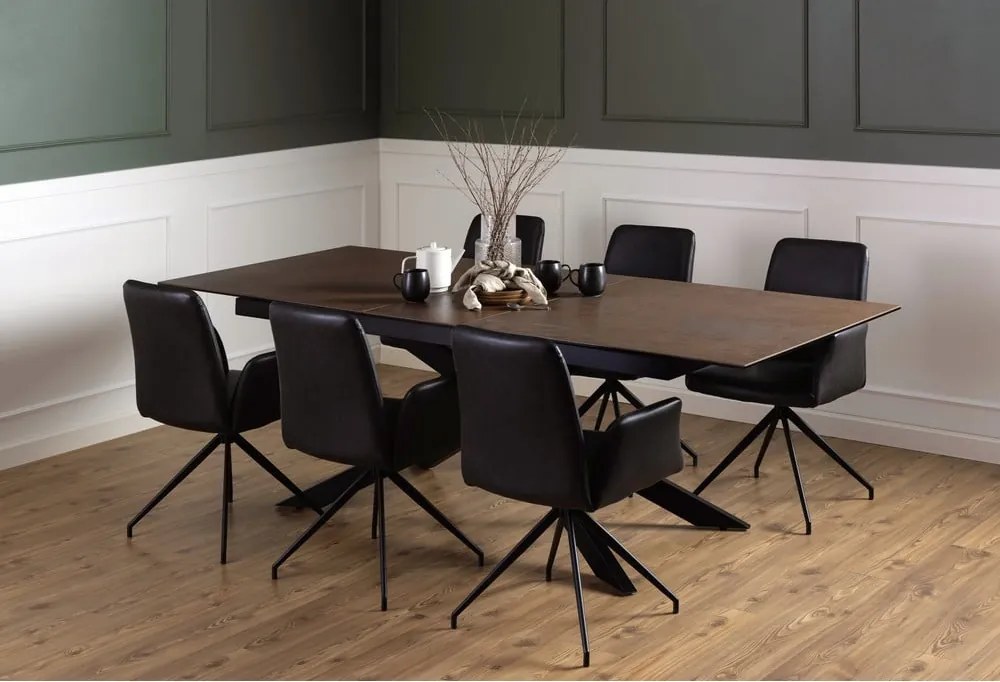 Keramický rozkládací jídelní stůl 100x240 cm Irwine – Actona