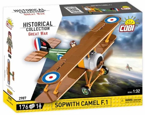 Cobi 2987 Great War Sopwith Camel F.1, 1:32, 176 kostek