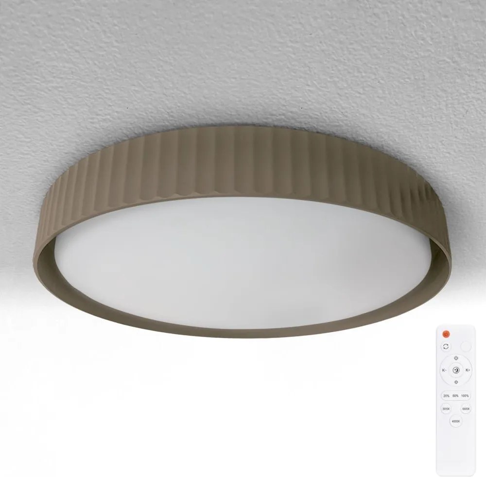 BRILAGI - LED Stmívatelné stropní svítidlo LUCIA LED/48W/230V pr. 41 cm taupe+DO