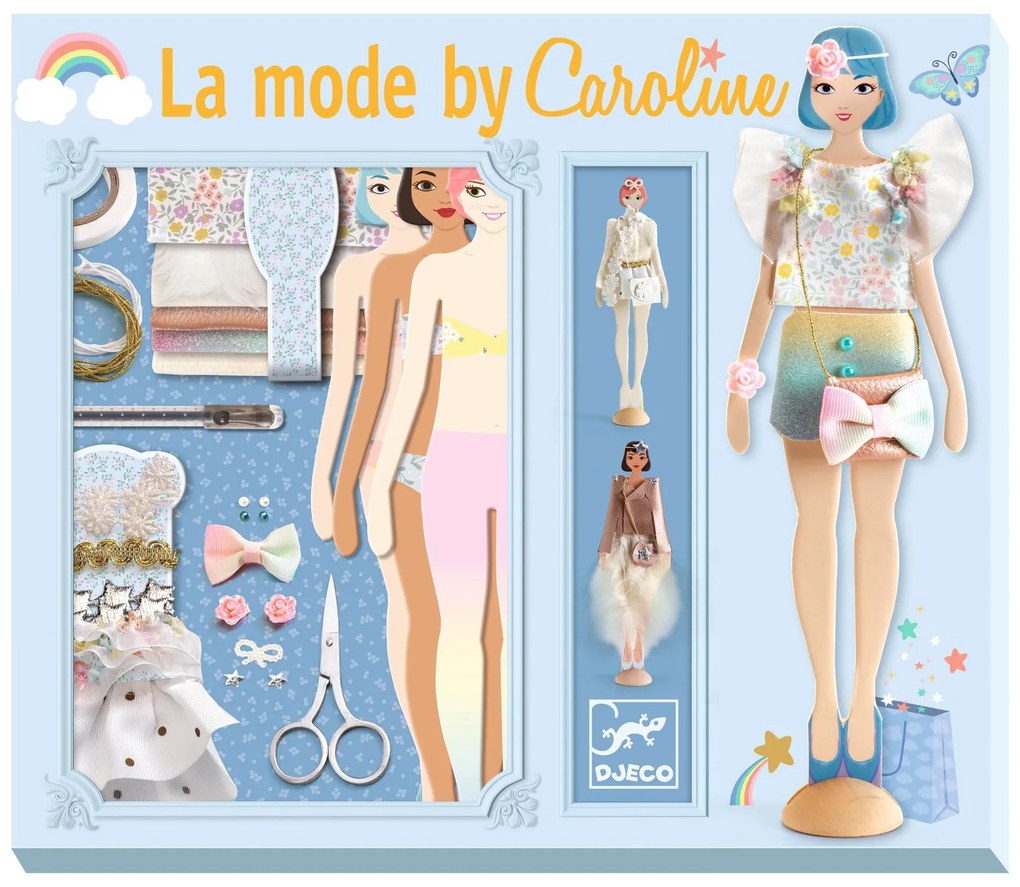 Kreativní sada pro stylisty - móda pro Caroline