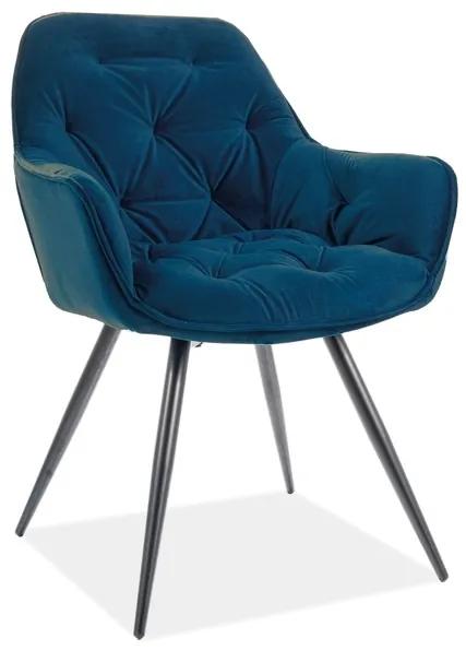 Jídelní židle Champlain (námořnická modrá + černá). 1050270