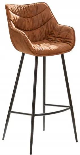 Dutch Comfort barová židle svetlohnedá