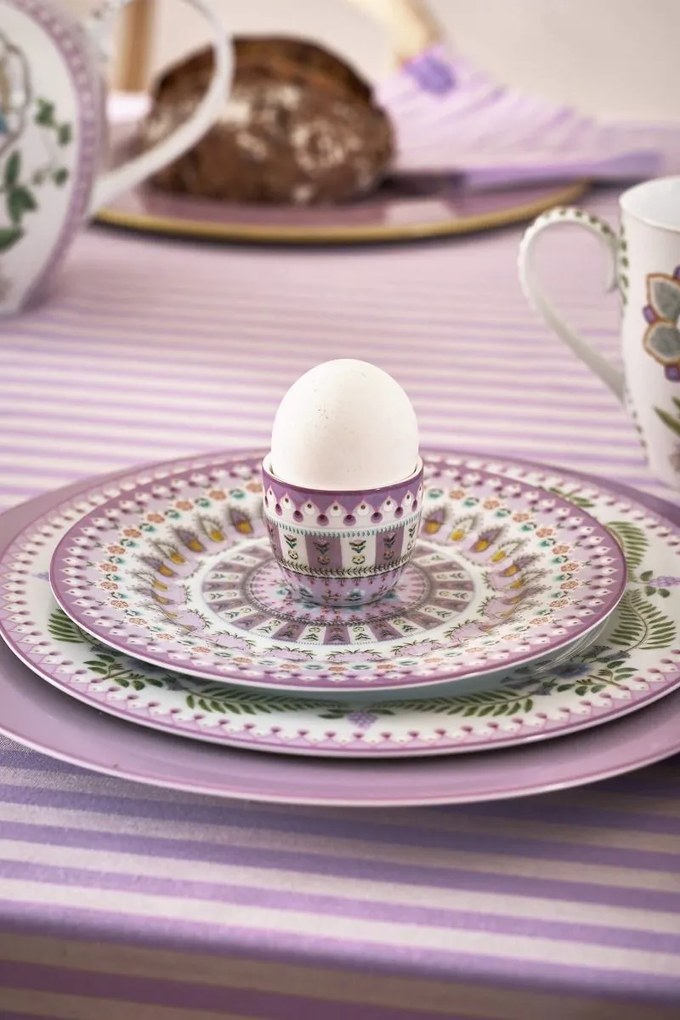 Pip Studio Lily & Lotus kalíšek na vajíčko, lila (porcelánový kališek na vajíčko)