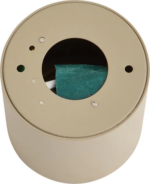 Moderní stropní bodové svítidlo Taupe GU10 50mm IP44 - Capa