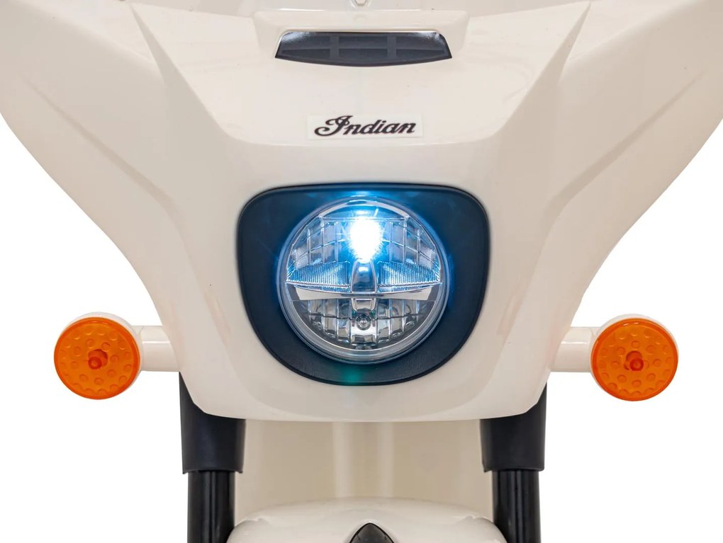 Ramiz Dětská motorka Chopper INDIAN bílá