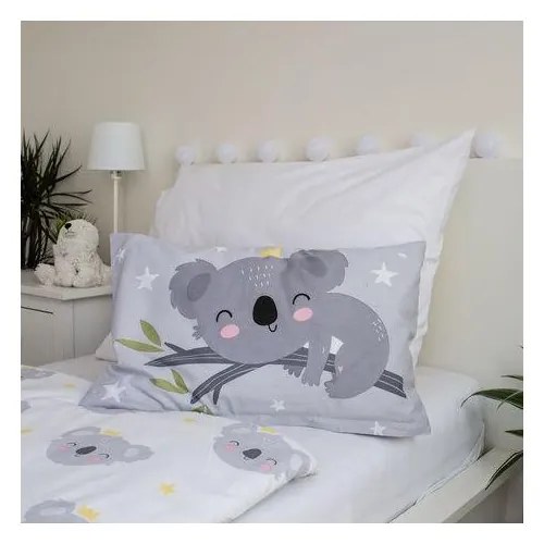 Jerry Fabrics s. r. o. Bavlněné povlečení do postýlky 135x100 + 40x60 - Koala sweet dreams baby