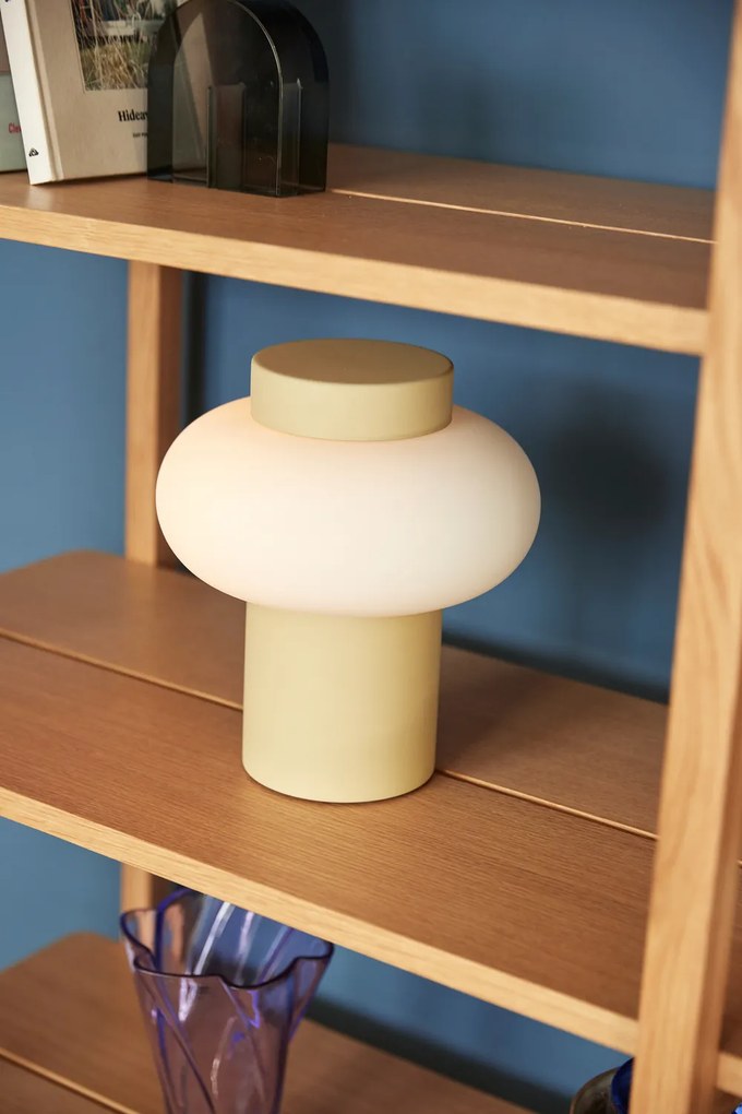 Hübsch Stolní lampa CAMP béžová 991408
