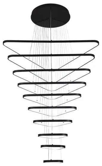 LED Stmívatelný lustr na lanku LED/385W/230V 3000-6500K + dálkové ovládání