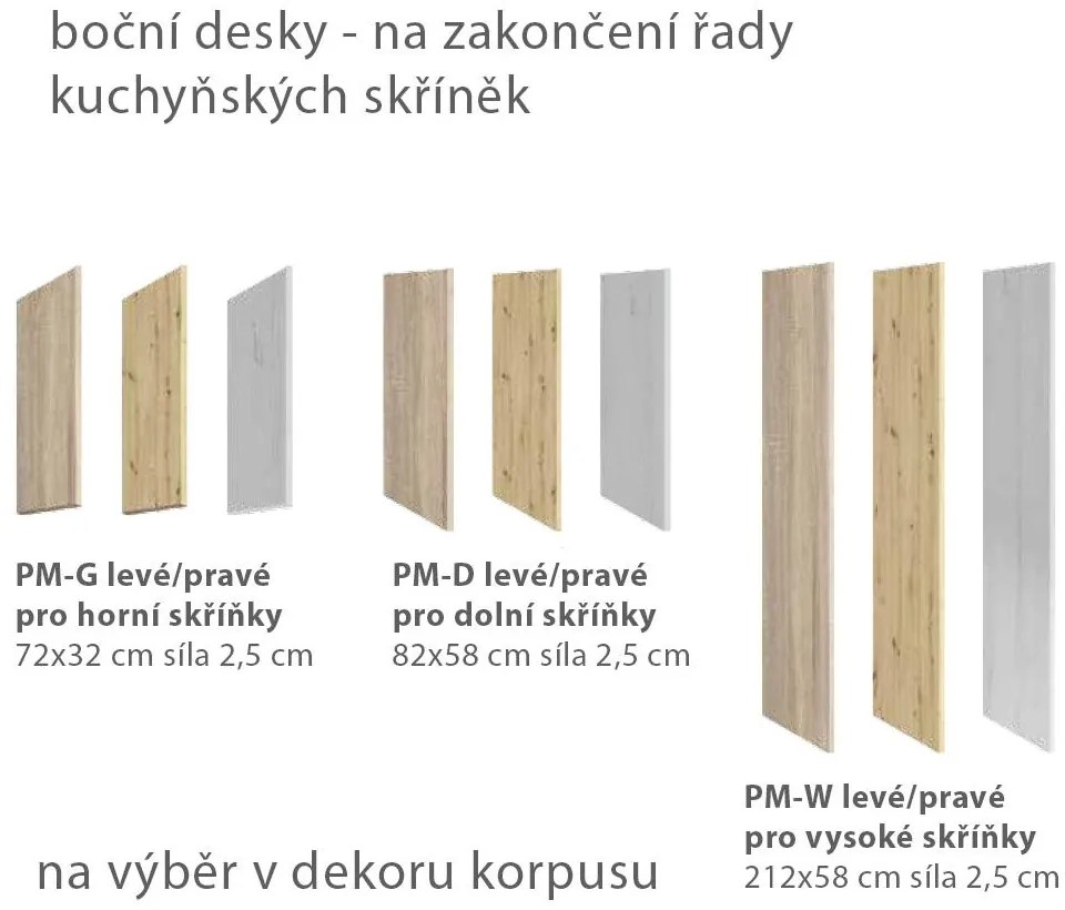 Kuchyňská linka GLAMOUR b | 260 cm | bílá mat