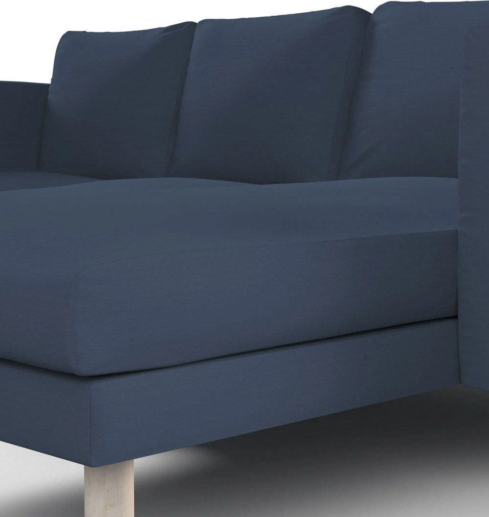 Potah na pohovku IKEA Norsborg 3-místná se šezlongem barva tmavě modrá