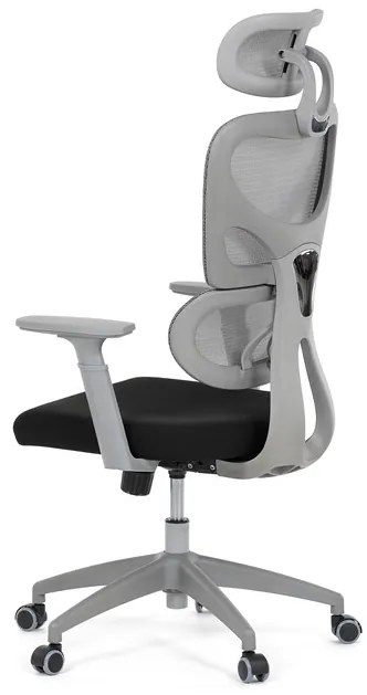 Autronic Kancelářská židle KA-K2081 Barva opěráku: Šedá