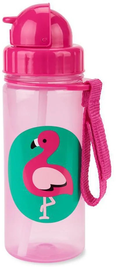 SKIP HOP Hrnek s brčkem bez PVC A BPA 12 m+ Skip Hop Zoo 385 ml Jednorožec