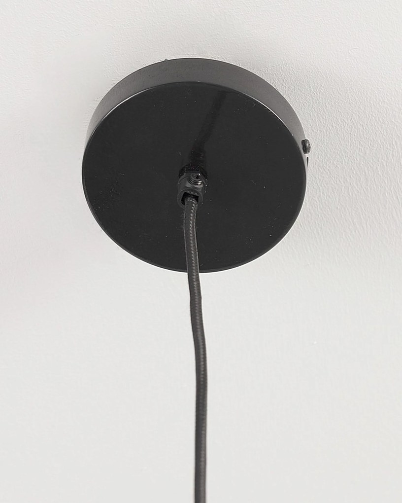 Závěsná lampa Nina Black 48 cm