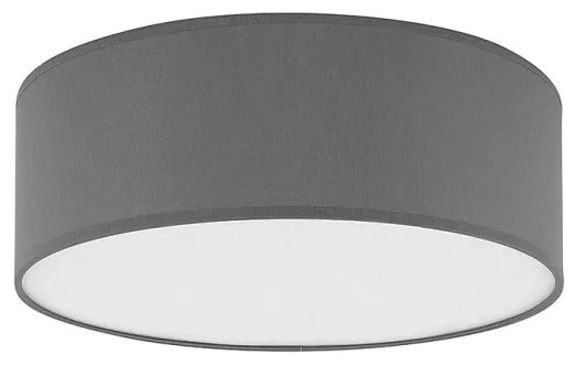 TK LIGHTING Stropní svítidlo - RONDO 4327, Ø 40 cm, 230V/15W/2xE27, tmavě šedá/bílá