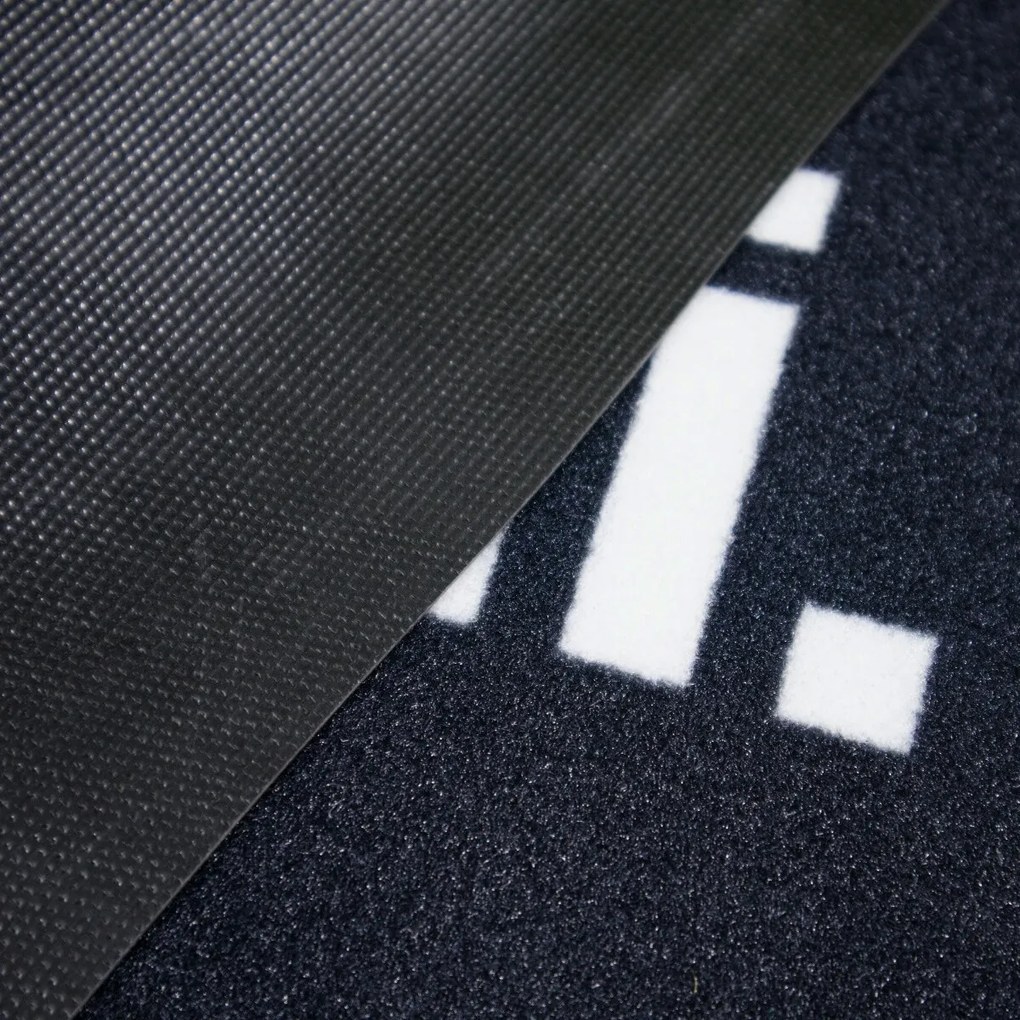Mercury Flooring, Rohožka Čau lidi 40x60 cm - na ven i na doma, 40x60, černá