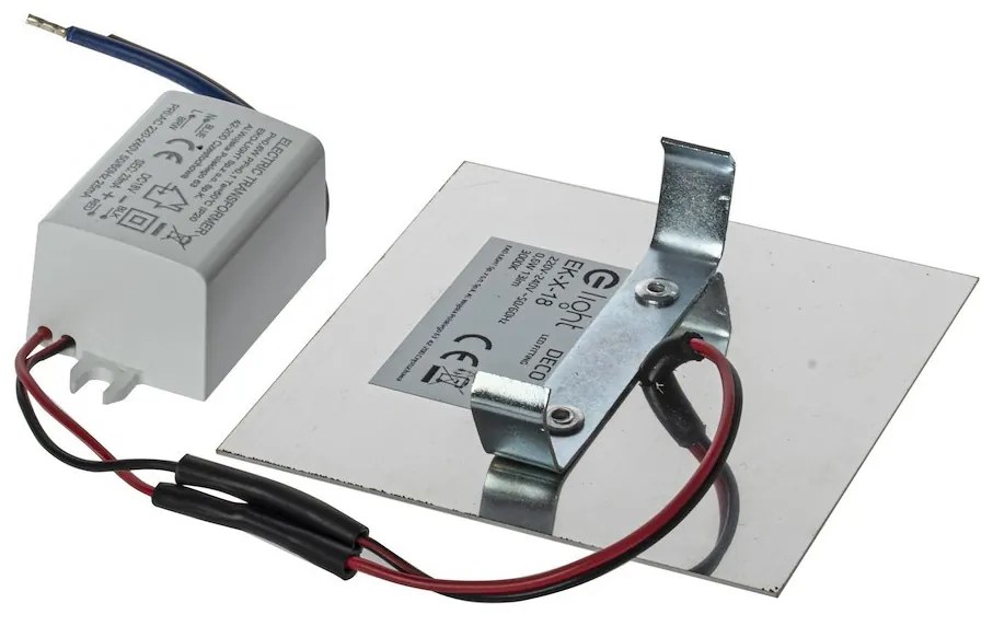 Schodišťové LED svítidlo Deco, 1x LED 0,6w, 4000k, s