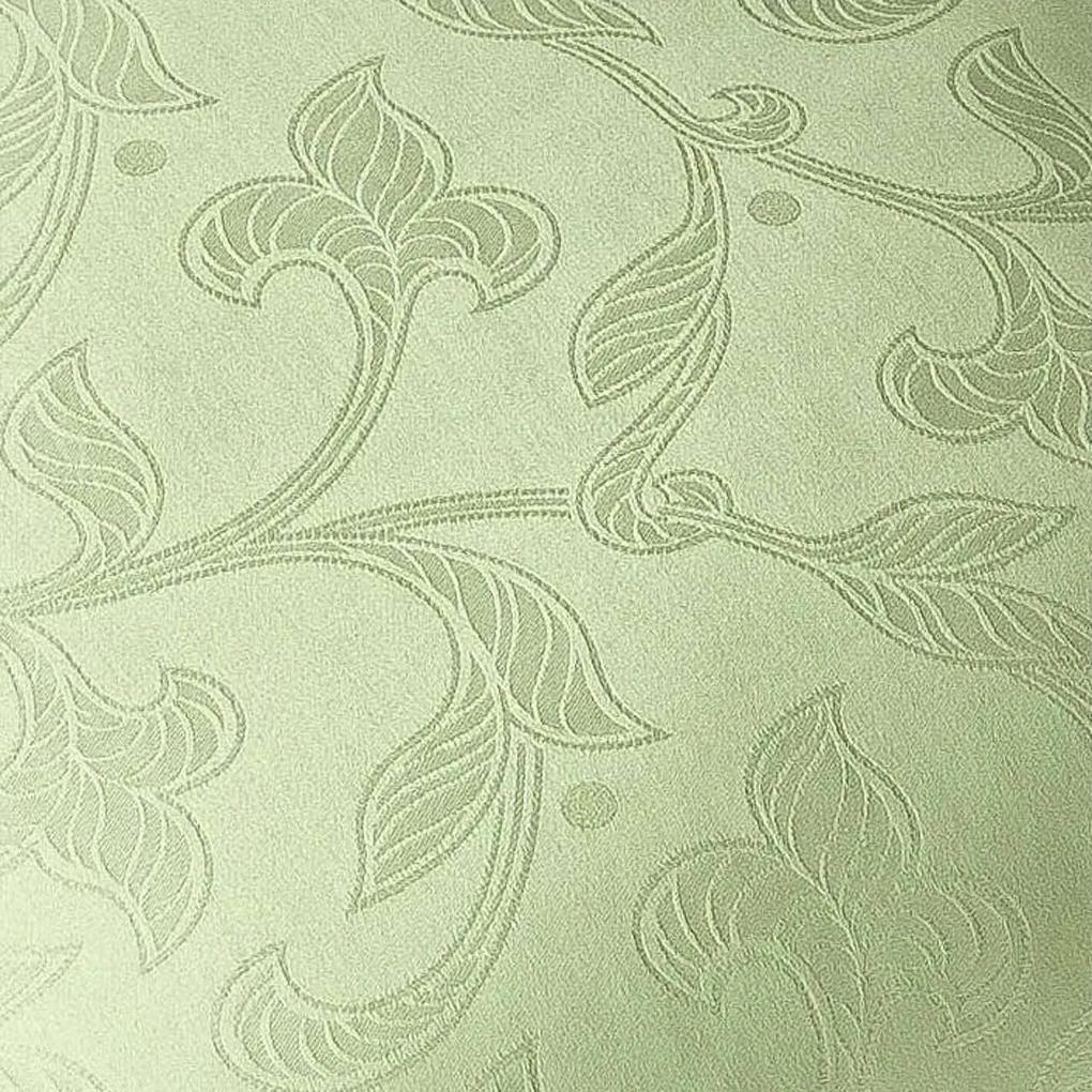 Dadka Povlak na polštář damašek Rokoko zelené 40x40 cm