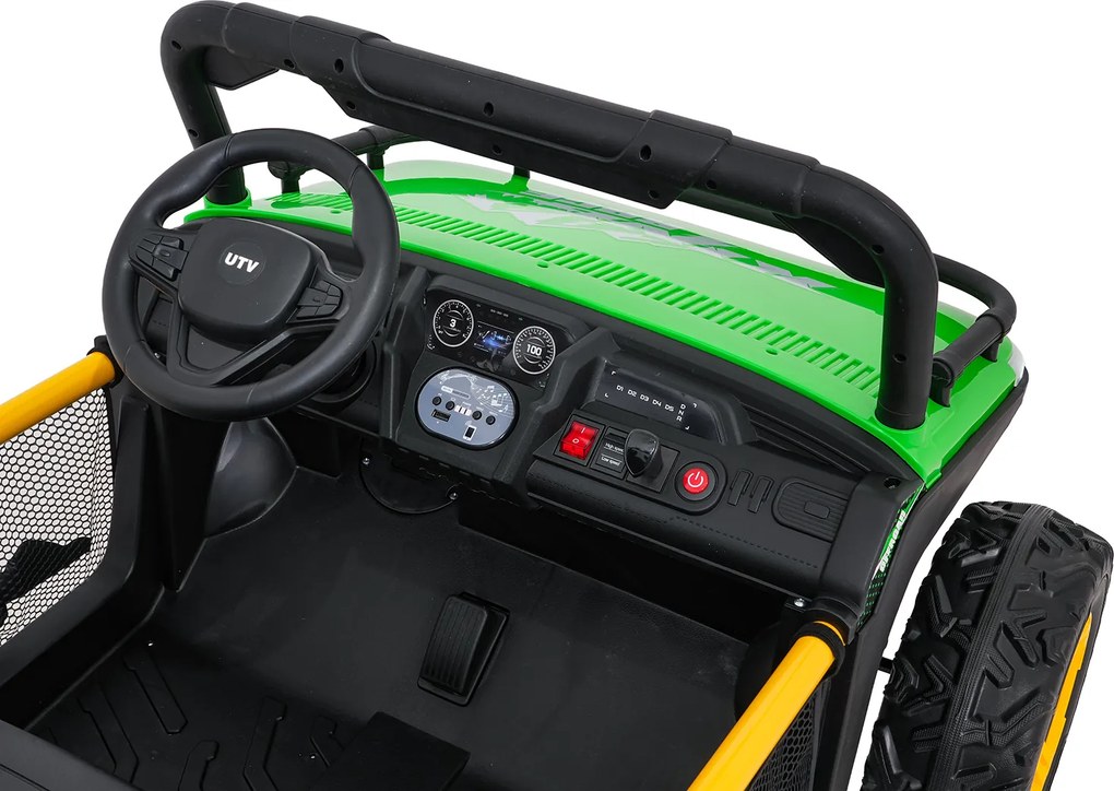 Ramiz Elektrická bugina UTV SPEED pro děti zelená