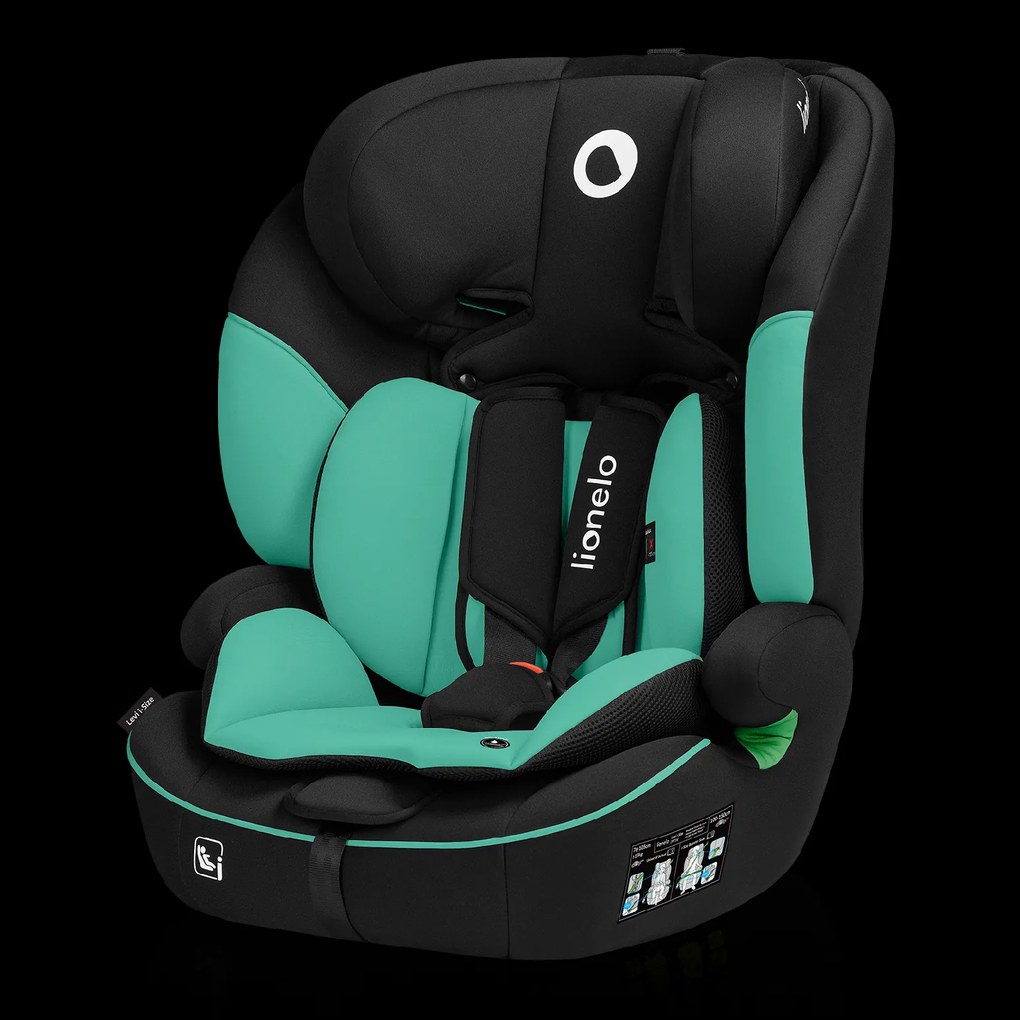 Autosedačka Lionelo Levi I-Size 76 - 150 cm Farba: Black Grey