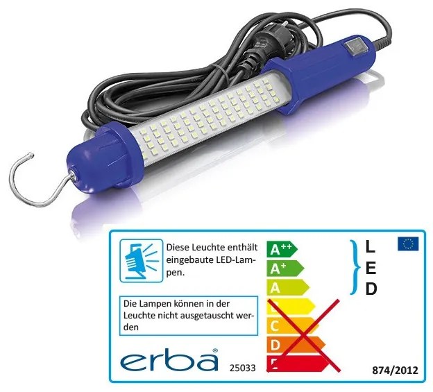 ERBA LED svítilna pracovní 10 W ER-25033