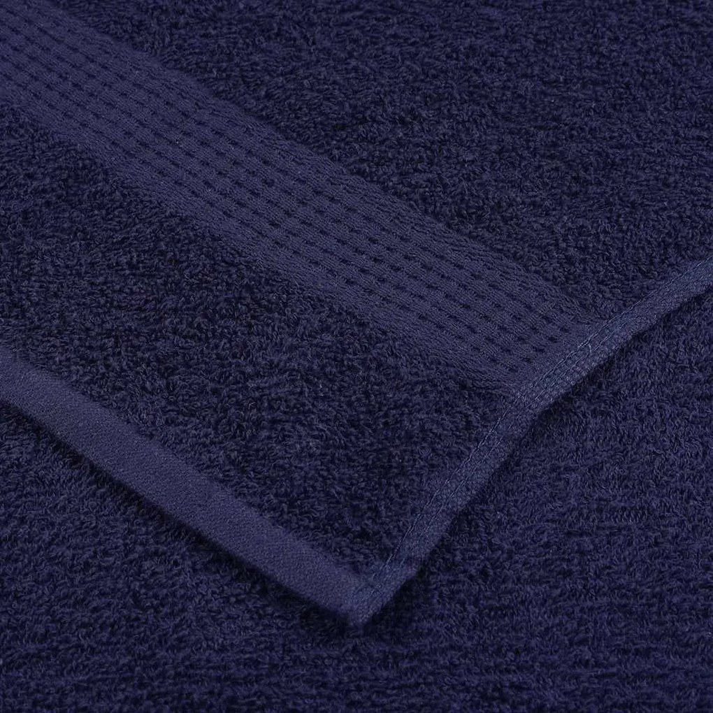 12dílná sada ručníků FROGN tmavě modrá 360 g/m² 137100
