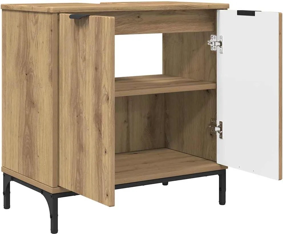 Sada koupelnového nábytku 2 ks Artisanový dub 3393102