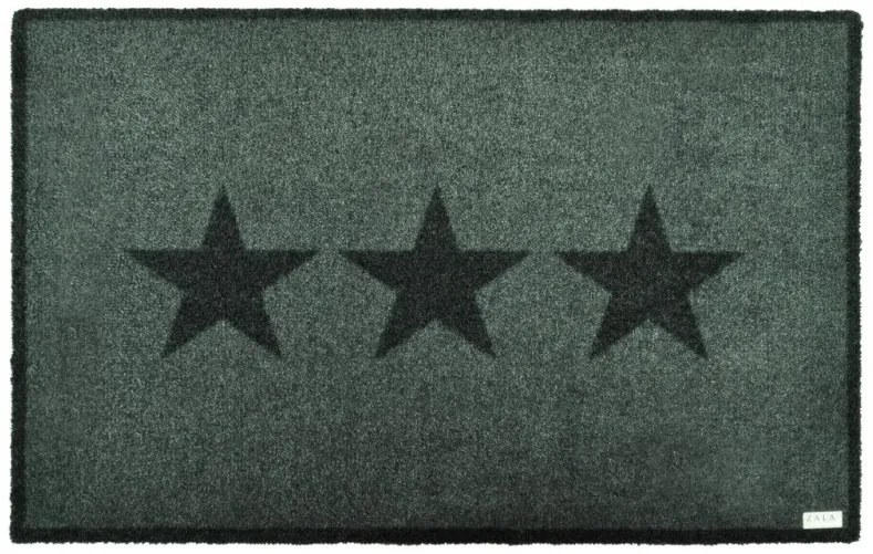 Hanse Home, Protiskluzová rohožka Deko 102099 Grey - na ven i na doma, 120x200, šedá, chodba / předsíň