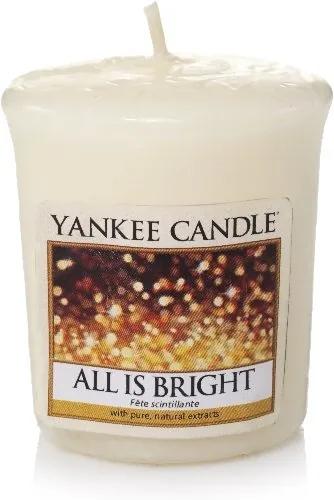 Vonná votivní svíčka Yankee Candle All is Bright 49g/15hod