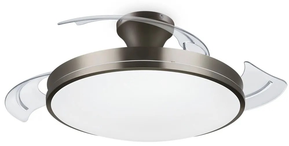 Philips-LED Stropní svítidlo s ventilátorem LED/35W/230V 5500/4000/2700K+DO nikl