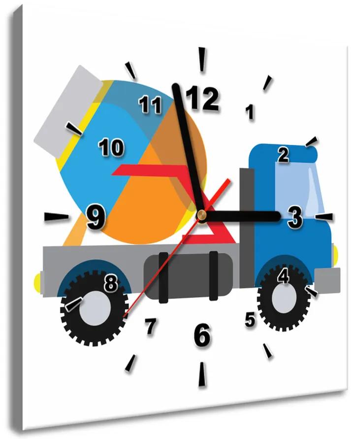 Gario Obraz s hodinami Domíchávač Rozměry: 40 x 40 cm