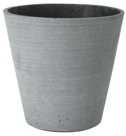 Květináč Coluna tmavě šedý 26 cm  Blomus
