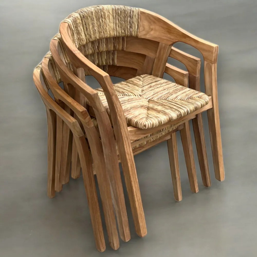 Massive home | ROSARIO 140cm+ISABELLA SET - teakový nábytek