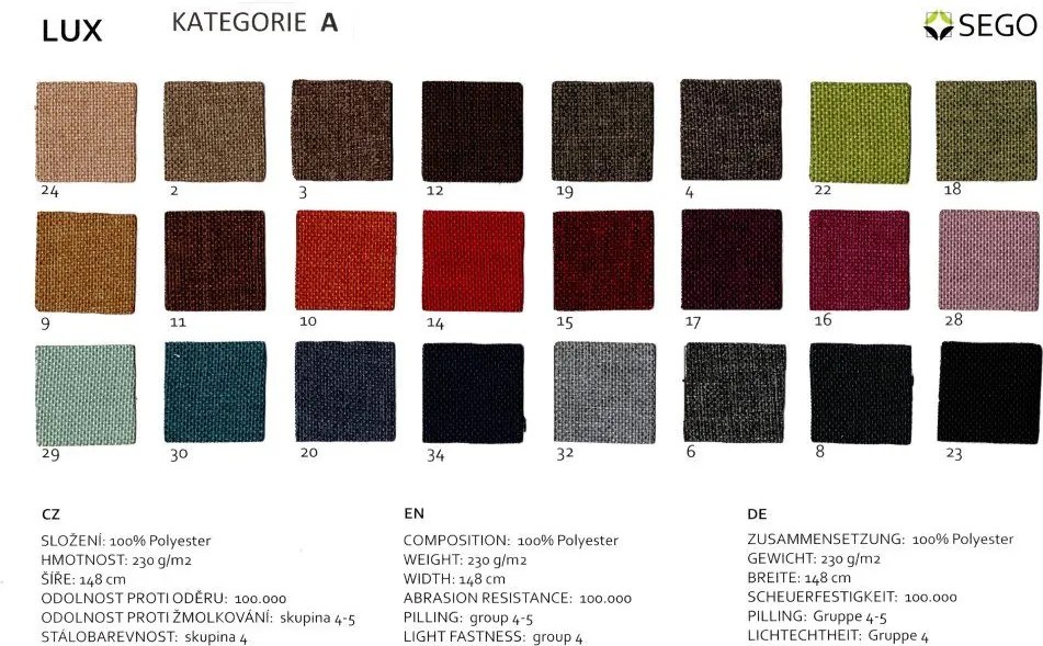SEGO CZ Kancelářská židle SEGO Life barevná Barva: 32 Šedá Bahama