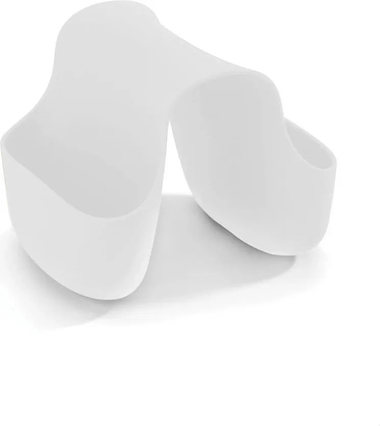 Držák na drátěnku a houbičku Saddle White Umbra