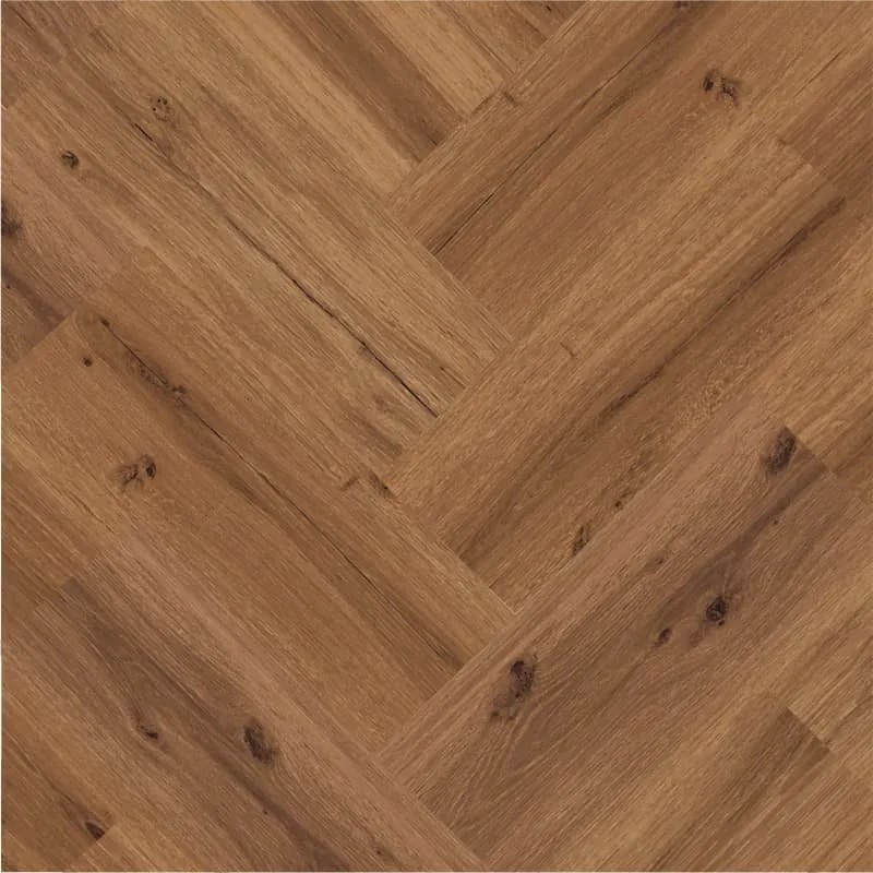 Vinylová podlaha Brased Ecoline Herringbone HB lepený 9593 Dub královský tmavý 4,917 m²