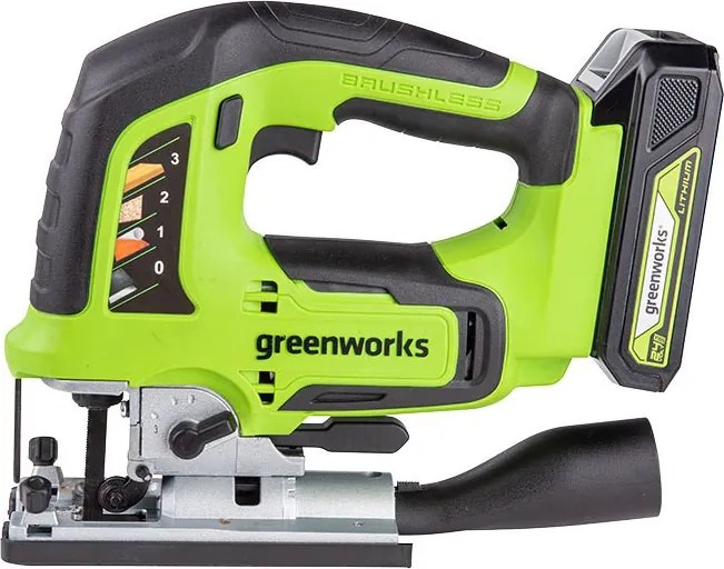 Aku přímočará pila Greenworks GD24JS 24V
